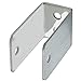 Harris Hardware 11989 Extra Long U Bracket Stamped Stainless Steel 3/4 ...