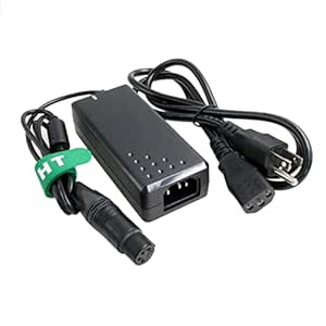 HangTon XLR 4 Pin Power Supply Adapter for Sony F55 Venice Canon C500 MKII Panasonic Zaxcom ...