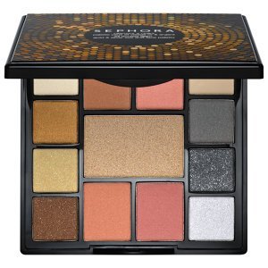 Amazon.com : Sephora All Access Glam Gold and Silver Eye and Face ...