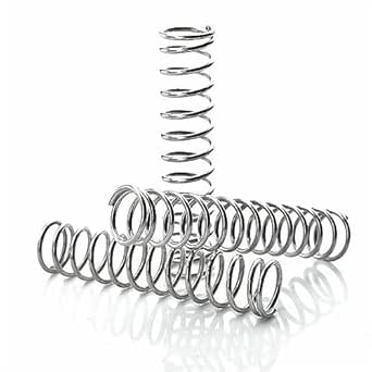 10pcs Stainless Steel Small Springs Compression Springs Wire Dia 1mm ...