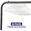Amazon.com: Yuntau 50 Pcs Dry Cleaner Hangers with Tubes - 16" Wire ...