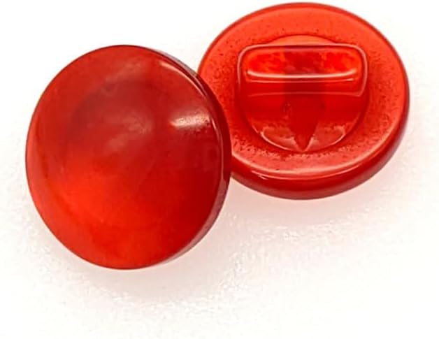 Amazon.com: 20Pcs Blue Resin Colored Shirt Pearl Buttons for Craft ...