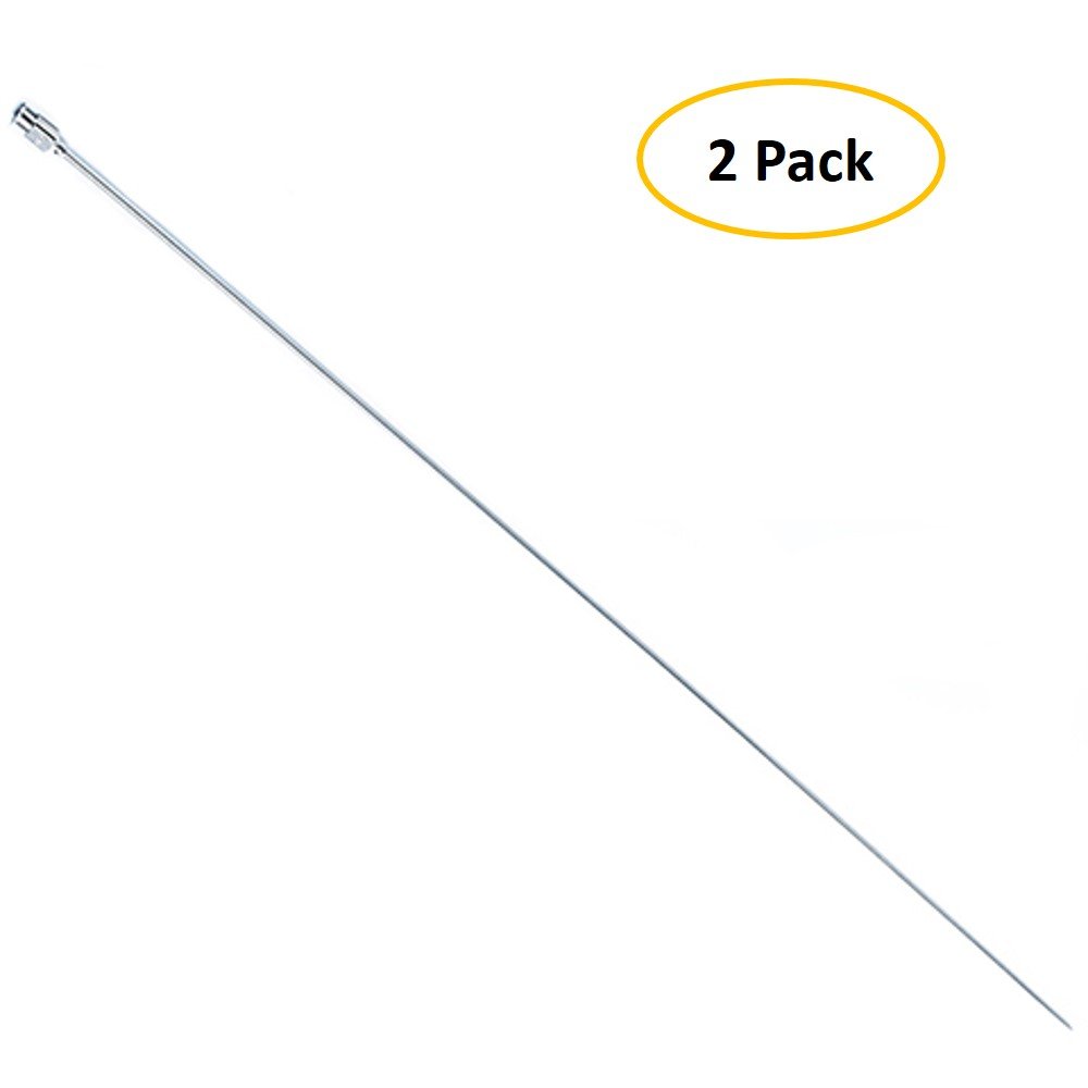 Buy 2x Super Long Syringe 20” or 50cm Stainless Steel Needle Aquarium ...