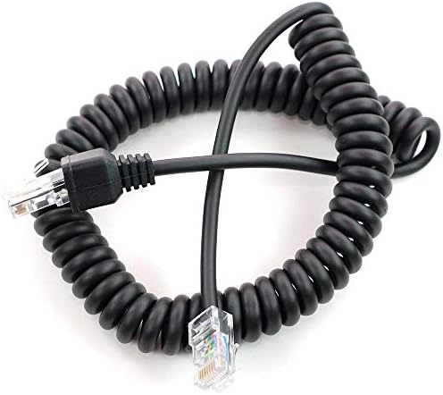Amazon.com: AEcreative Microphone Replacement Cable for Icom HM-151 IC ...