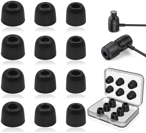 Amazon.com: BLLQ Replacement Memory Foam Tips Foam Sleeves Earbuds ...