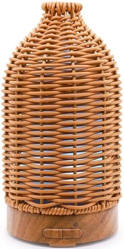 Amazon.com: STRCOLIT Rattan Woven Essential Oil Diffuser, Aroma ...