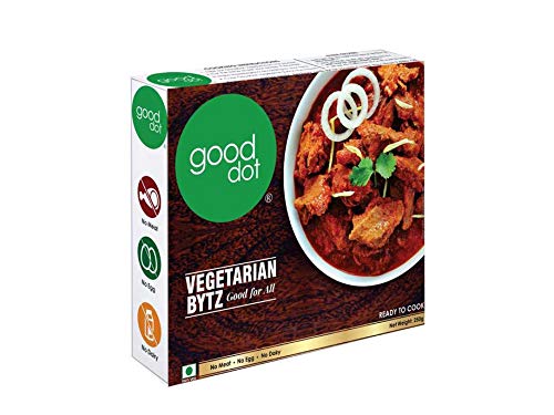 good dot Vegetarian Bytz meet (Pack of 1) : Amazon.in: Grocery ...