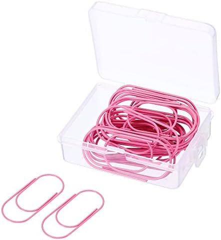 Amazon.com : MECCANIXITY Wide Paper Clip Coated Large Clips Bookmarks ...