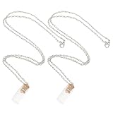 ・ブランド:SAFIGLE・製造元:SAFIGLE・モデル:4536F02・製造元/メーカー部品番号:4536F028KN・で耐久性があります: ガラスボトルネックレスチャームはマスタードシードを摩耗から保護し、宗教ネックレスが何年も大切に...