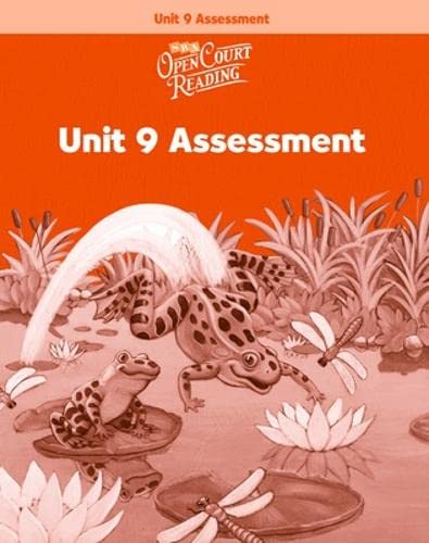 Open Court Reading: Unit 9 Assessment Workbook Level 1: Wright Group ...