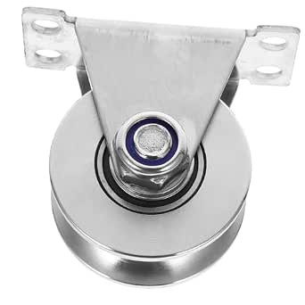 SKISUNO Ceiling Lifting Pulley System Heavy Duty Shaped Groove Silent ...