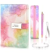 Amazon.com: Girls Diary with Lock Kit, Gifts for Girls Age 8-12 ...