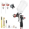 AEROPRO TOOLS R500 LVLP Air Spray Gun with Nozzles & Regulator