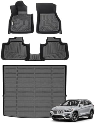Amazon.com: Wailtnb-Car Floor Mats & Cargo Liner Custom Fit BMW X1 2016 ...