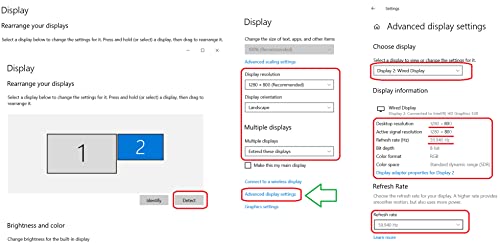 Snapklik.com : 10.1 Inch 1280x800 Touchscreen Monitor HDMI Capacitive ...