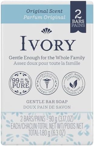 Amazon.com : Ivory Soap, Original 3.17 oz Bars 10 each, Pack of 3 (30 ...