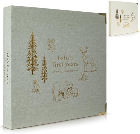 Amazon.com: Keepsake Baby Memory Book for Boys and Girls – Timeless ...