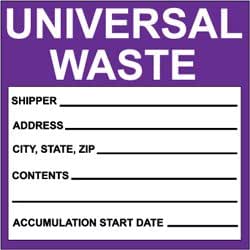 Universal Waste.: Industrial Warning Signs: Amazon.com: Industrial ...