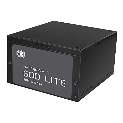 Cooler Master MasterWatt Lite 600W 80 Plus Power Supply