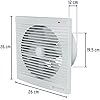 Volteck EXA-8B, Extractor de aire de 8", blanco : Amazon.com.mx ...