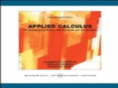 Applied Calculus for Business, Economics, and the Social and Life ...
