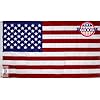 Amazon.com : Carrot-Top Beacon Nylon American Flag for Outside & Inside ...