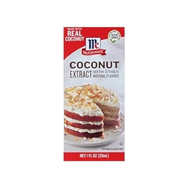 Amazon.com: Mccormick Coconut Extract, 1 Ounce Pack of 2 : Grocery ...