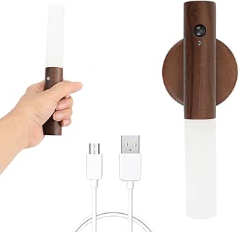 Motion Sensor Night Light Magnetic Wireless Smart LED Wall Lamp ...