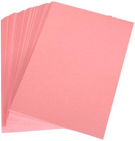 StellaWeds 10 x A4 Light Pink Card Stock - 260gsm : Amazon.co.uk: Home ...