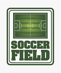 Soccer Field Signage Sticker, PVC Waterproof Sticker_AC70455_352272 ...