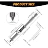 2Pcs Spring-loaded Screw Holder Bit,Scalable Screw Drive Guide Drill ...