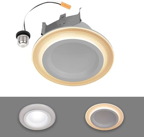 Commercial Electric 4 in. Selectable Integrated LED Recessed Trim Can ...