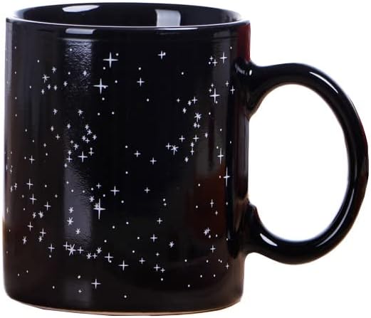 Amazon.com: Heat Sensitive Changing Colour Magic Mugs Ceramic Blue ...