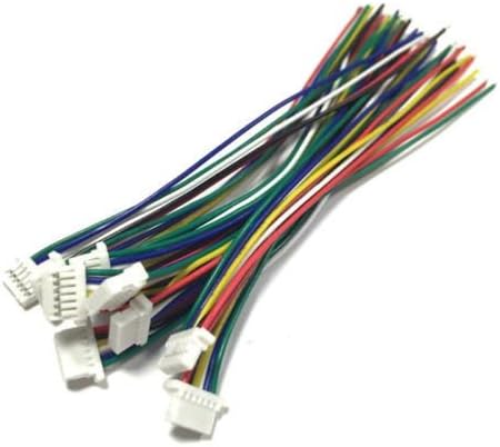 Amazon.com: Exiron 10 Sets Micro JST SH 1.0mm 6-Pin Female Connector with Wire and Male ...