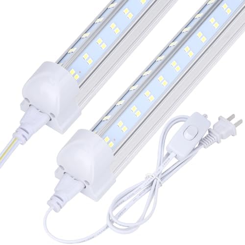 TOPTRONED 4 Pack, Led Shop Lights,2FT Led Shop Light,30W 5000K 3500LM ...
