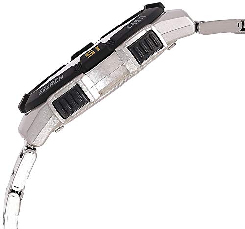 Casio Men's AQS800W-1B2VCF "Slim" Solar Multi-Function Ana-Digi Sport ...