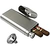 Amazon.com | JUJOR Cigar Tube with Flask 2 oz. Stainless Steel and ...