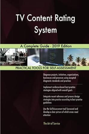 TV Content Rating System A Complete Guide - 2019 Edition: Gerardus ...