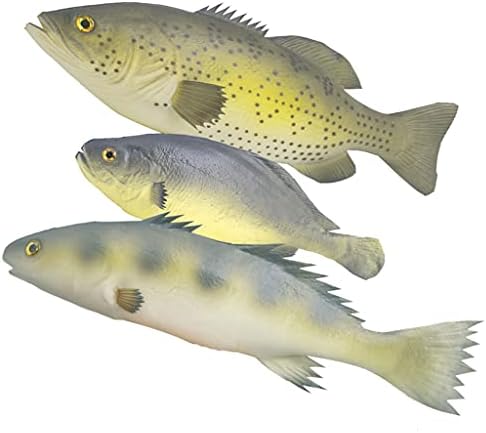 Amazon.com: Gejoy 4 Pcs Fake Fish Realistic Toy Artificial Halloween ...