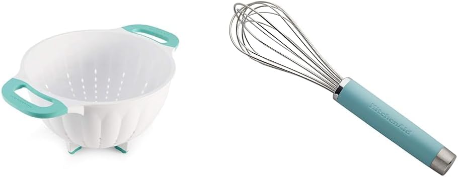 Amazon.com: KitchenAid Classic Plastic Colander, 5-Quart and Utility ...