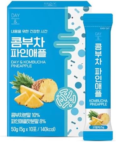 Amazon.com: Kombucha Powder Tea Pack Korean Healthy Beverage Juice ...