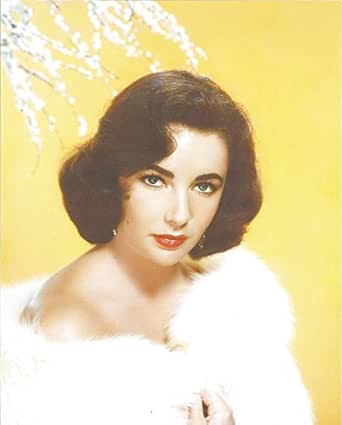 Elizabeth Taylor only in fur wrap 8x10 inch Photo - 004 at Amazon's ...