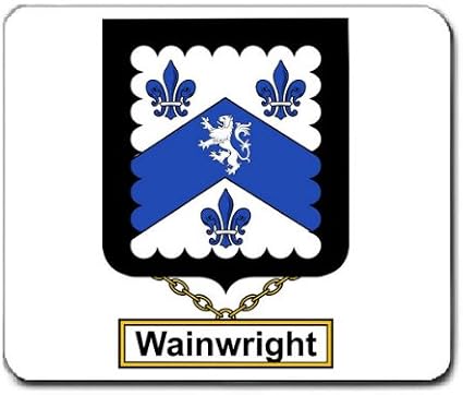Amazon.com: Wainwright Family Crest Coat of Arms Mouse Pad : Office ...
