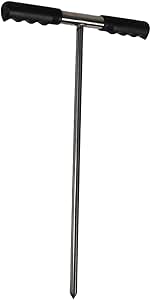 Soil Probe Rod, Stainless Steel 32 to 48inch Adjustable Ground Rod ...