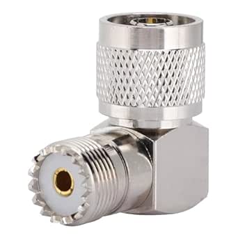 Amazon.com: N Type Right Angle Connector, N Male to Female Coax ...