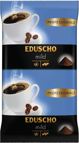 EDUSCHO Kaffee, Professional Mild, mild, koffeinhaltig, gemahlen, 72 ...