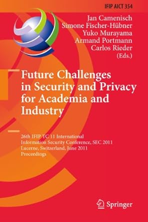 Amazon.com: Future Challenges in Security and Privacy for Academia and ...