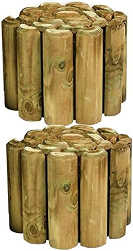 12" Log Roll Border Edging by Ruddings Wood : Amazon.co.uk: DIY & Tools
