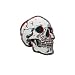 Amazon.com: PatchClub 3D Skull Patch Fully Embroidered - Realistic ...