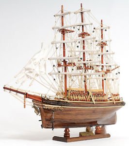 Amazon.com : The Wooden Tall China Clipper Ship Model 22" Fully Built ...